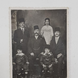 OSMANLI AİLE FOTOĞRAFI - Bayrak Müzayede