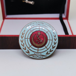 MİNELİ KORE HARBİ ROZETİ - Bayrak Müzayede