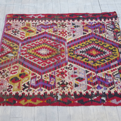 OSMANLI DÖNEMİ UŞAK KİLİMİ - Bayrak Müzayede