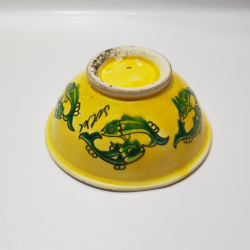 ÖZEL YAPIM, SITKI USTA İMZALI BALIKLI KÜTAHYA SERAMİK KASE - Bayrak ...