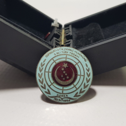 MİNELİ KORE HARBİ ROZETİ - Bayrak Müzayede