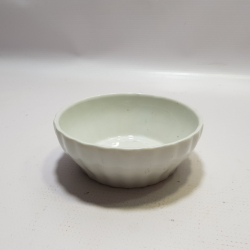 ÇEKOSLAVAKYA YAPIMI OSMANLI DÖNEMİ DİLİMLİ KASE - Bayrak Müzayede