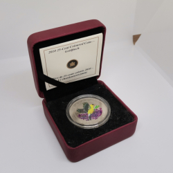 GÜMÜŞ KAPLAMA ÇİL KONDİSYONDA HATIRA KANADA 5 CENT - Bayrak Müzayede