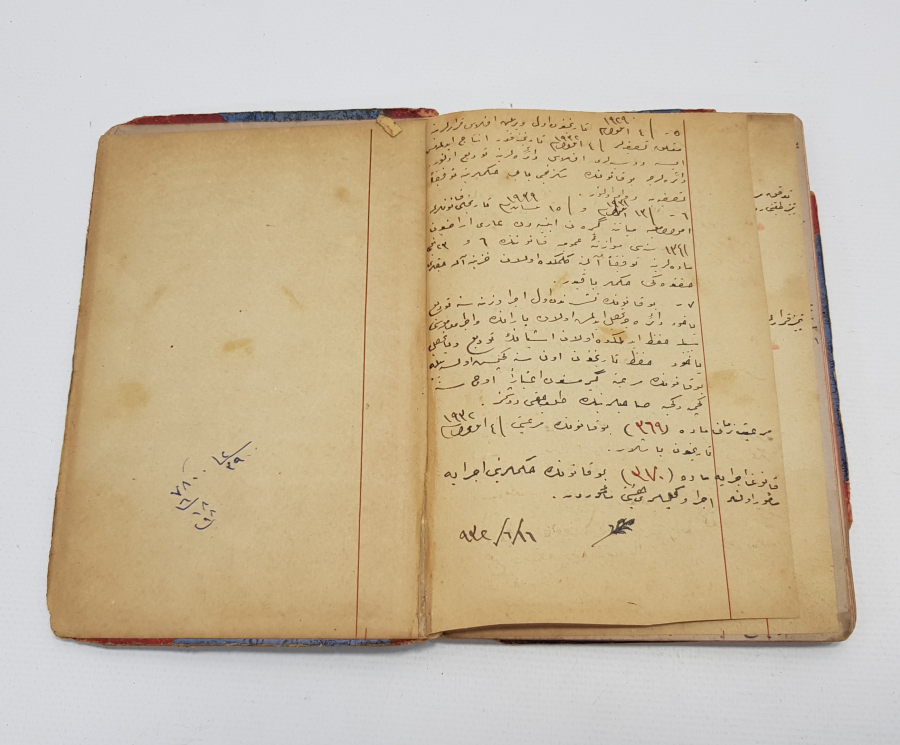 OSMANLICA EL YAZMA İCRA VE İFLAS KANUNU - Bayrak Müzayede OSMANLICA EL YAZMA İCRA VE İFLAS KANUNU - Bayrak Müzayede