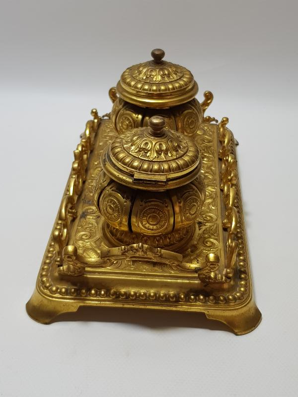 ANTİKA ALTIN KAPLAMA HOKKA - Bayrak Müzayede